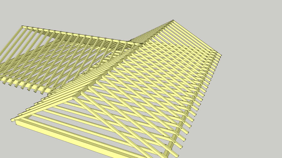 rafter and valley rafters | 3D Warehouse