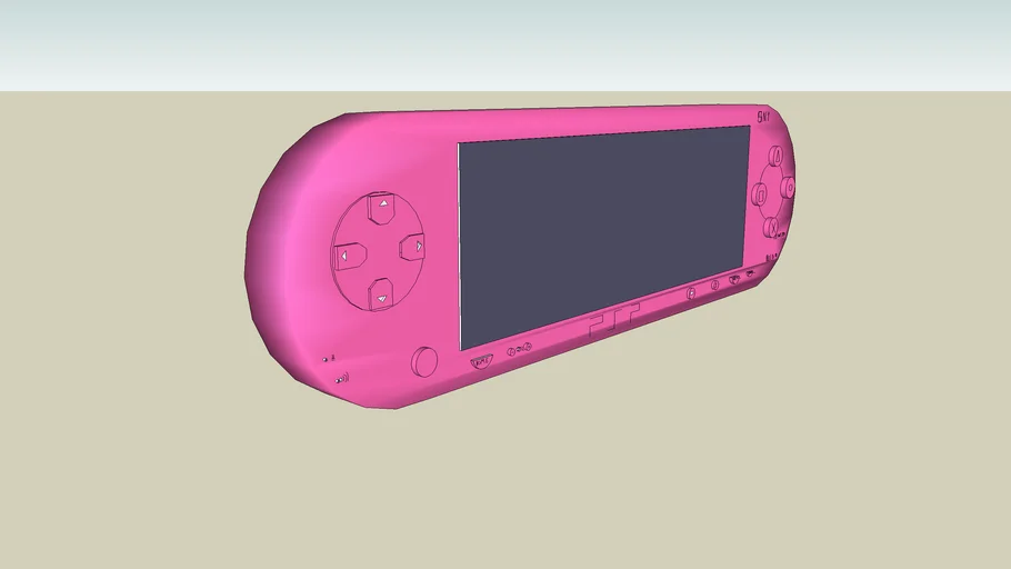 psp pink THIS IS THE FANTASTIC MODEL | 3D Warehouse