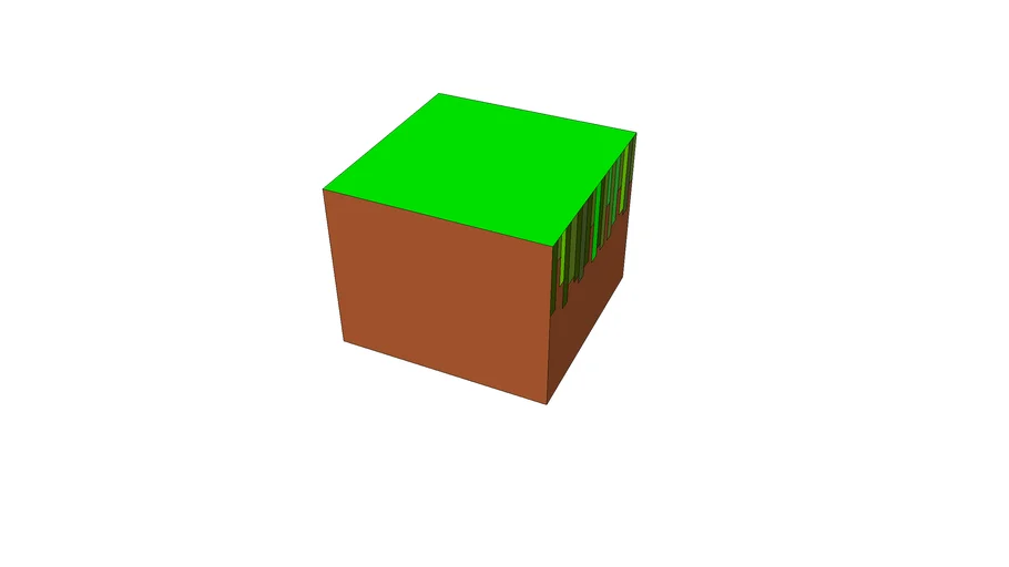 minecraft grass block (end) | 3D Warehouse