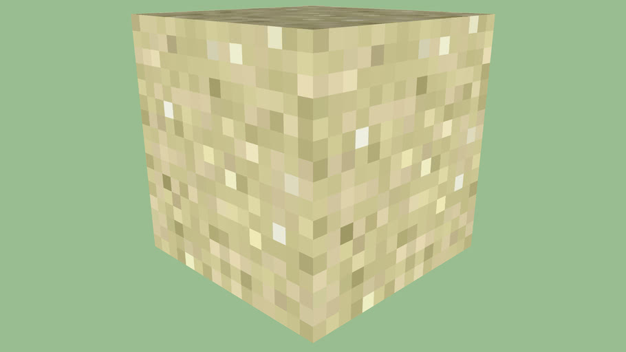 Minecraft Sand by Zapperier | 3D Warehouse