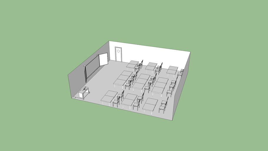 klaslokaal, classroom | 3D Warehouse