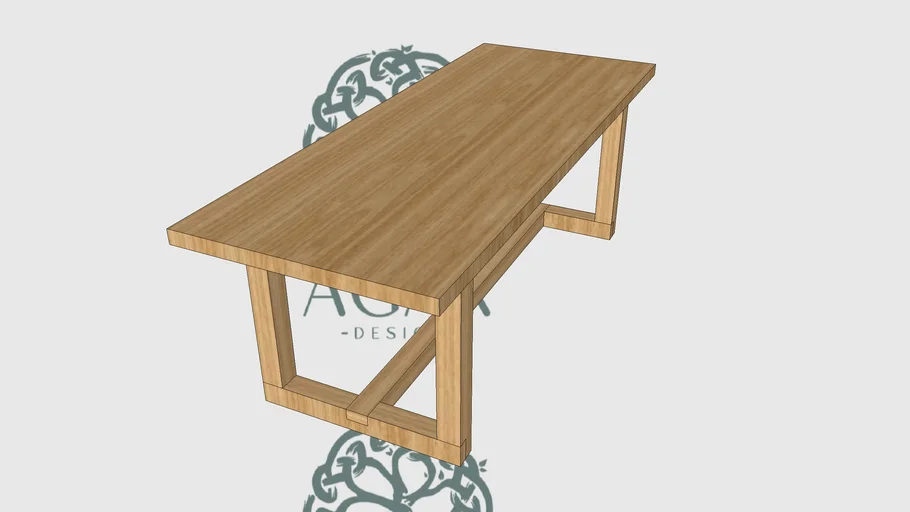 MESA RETANGULAR | 3D Warehouse