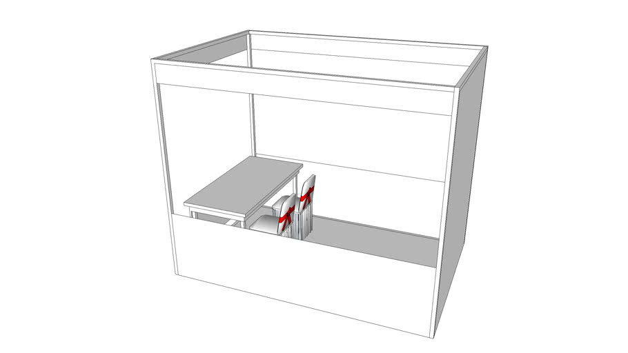 Partisi 2x3m | 3D Warehouse