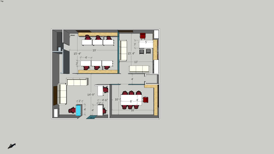 Office Drawing | 3D Warehouse