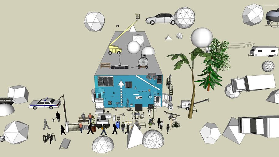 random | 3D Warehouse