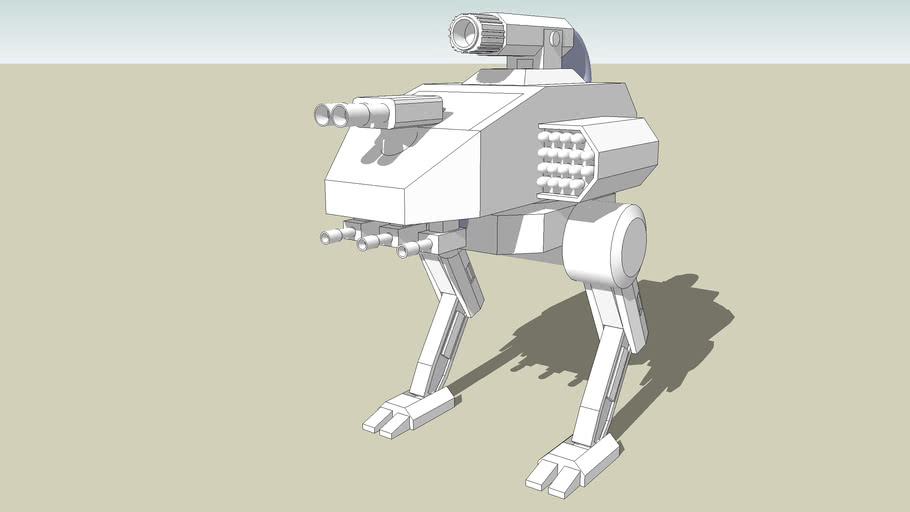 War robot D2 | 3D Warehouse