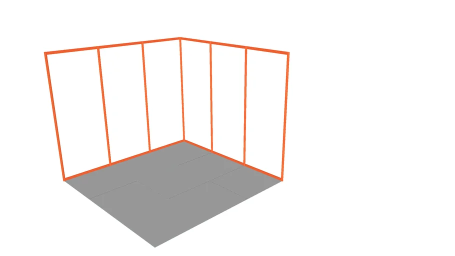 Shell Scheme 3x3 - Cornor | 3D Warehouse