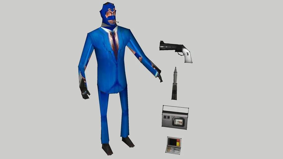 TEAM FORTRESS 2 SPY (BLUE) | 3D Warehouse