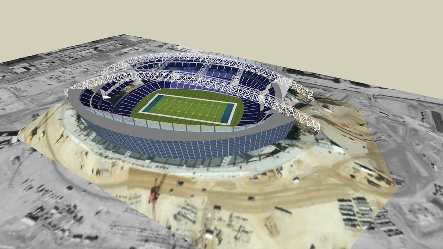 Dallas stadium 2 | 3D Warehouse