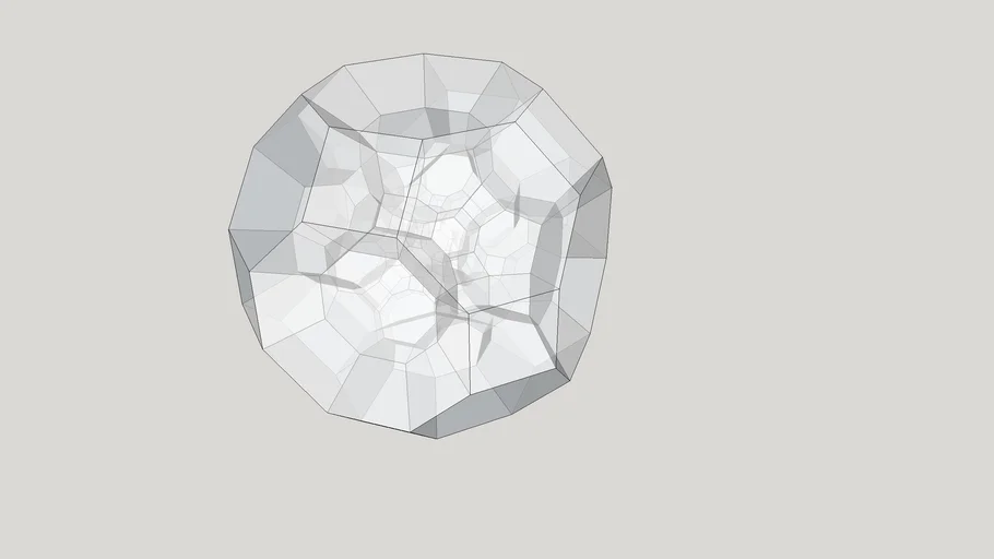 8-cell (omnitruncated 8-cell) | 3D Warehouse