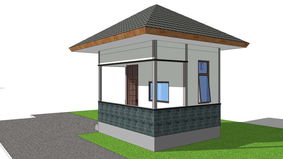 pos jaga | 3D Warehouse