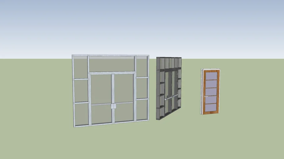 Storefront Door | 3D Warehouse