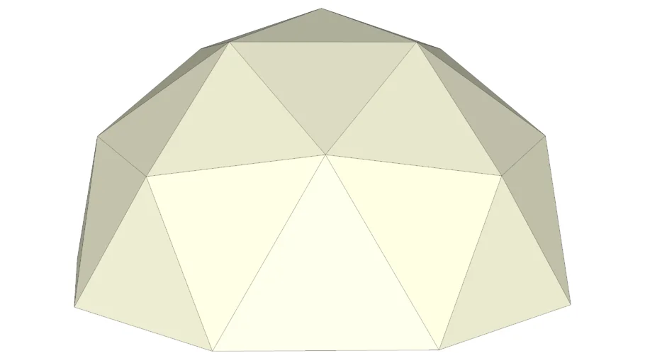 Geodesic dome 01 | 3D Warehouse