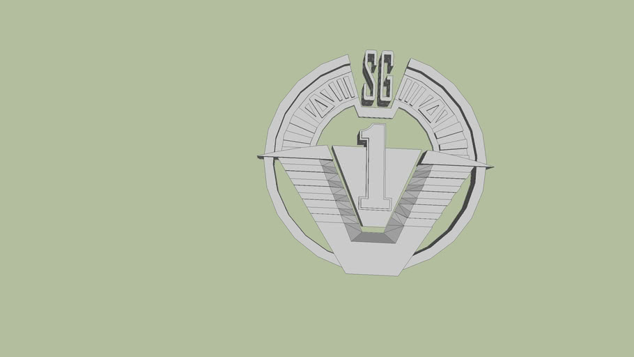 Stargate SG-1 Logo | 3D Warehouse