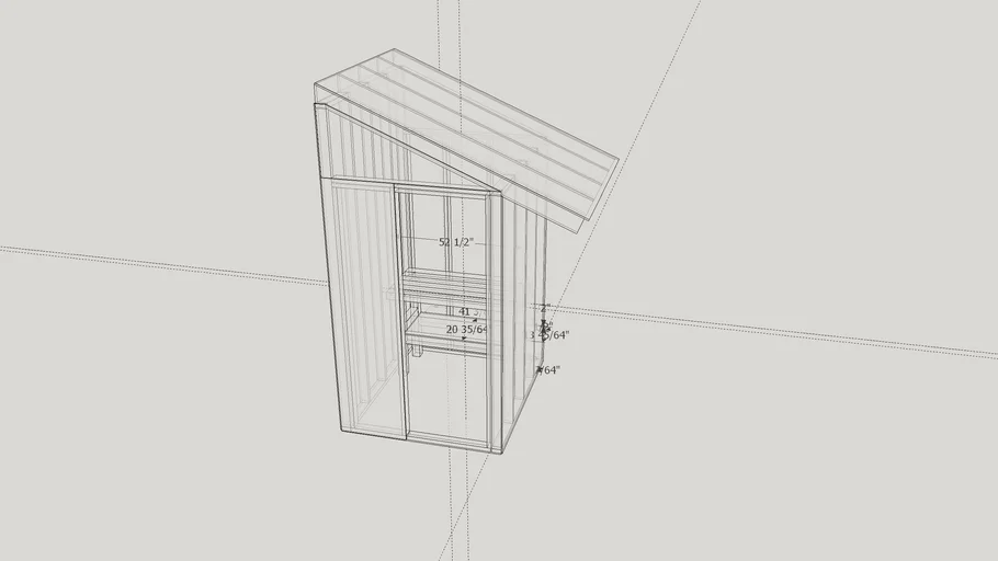 final shed draft | 3D Warehouse