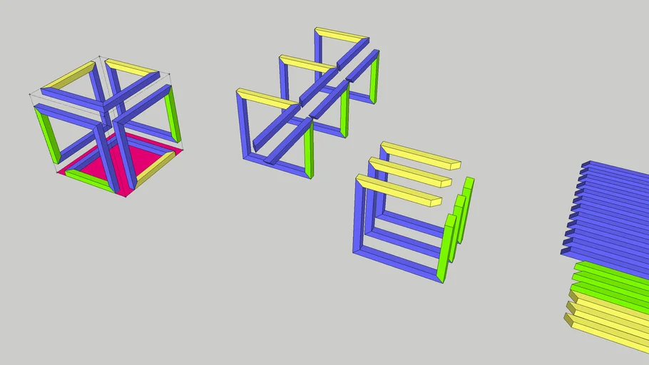 Infinity Cube 291x291 | 3D Warehouse