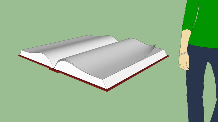 Open book | 3D Warehouse