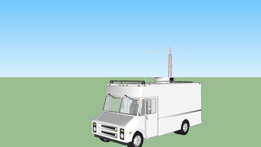Radio Wacker Step Van | 3D Warehouse