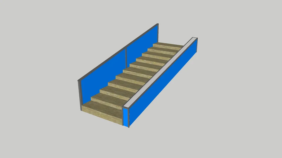 Stair Set | 3D Warehouse