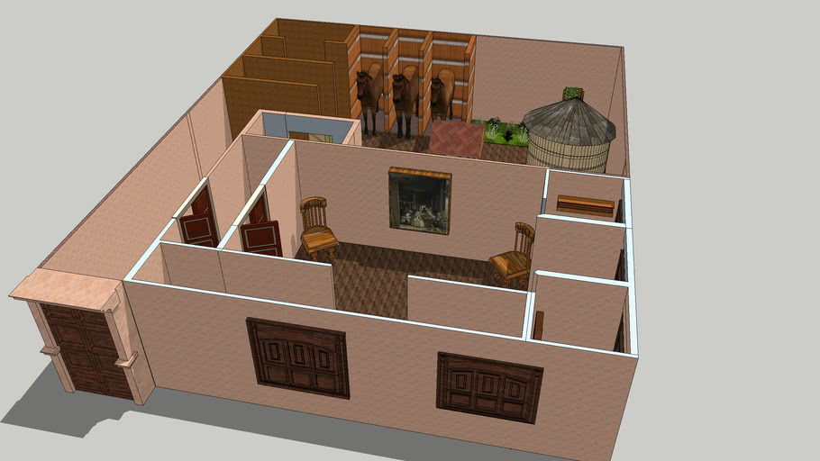 casa colonial | 3D Warehouse