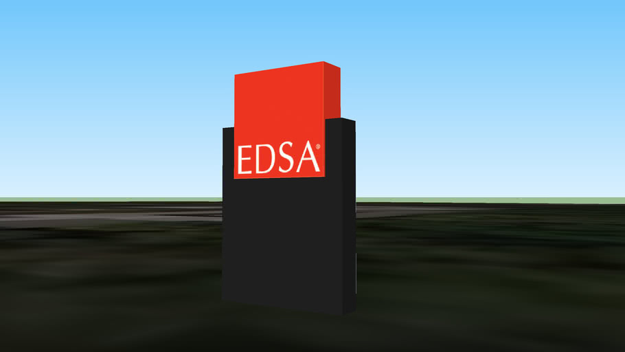 EDSA Office Signage | 3D Warehouse