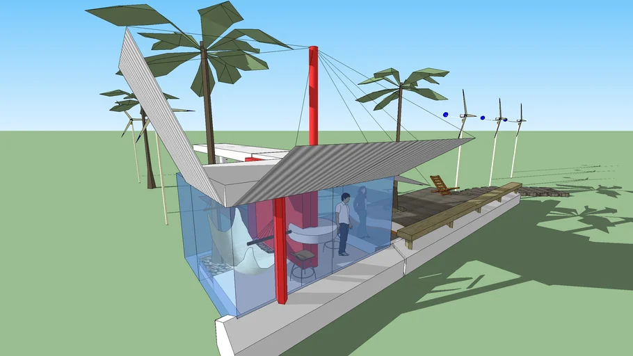 Tropical Observatory | 3D Warehouse