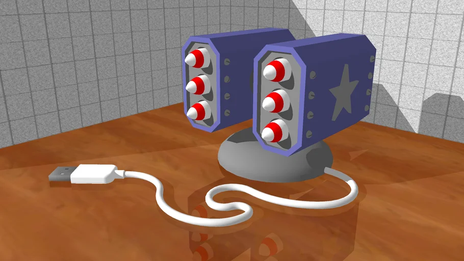 Table Top USB Missile Launcher By Warsock | 3D Warehouse