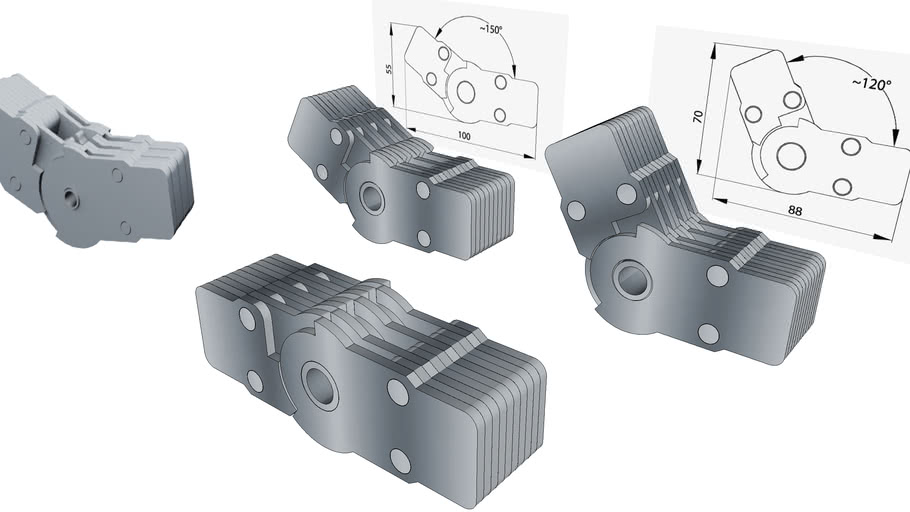 FULL FOLDING MECHANISM | 3D Warehouse