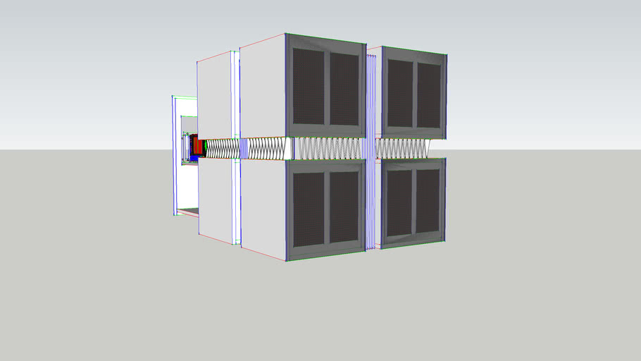 WIP: Connection Machine II case mod | 3D Warehouse