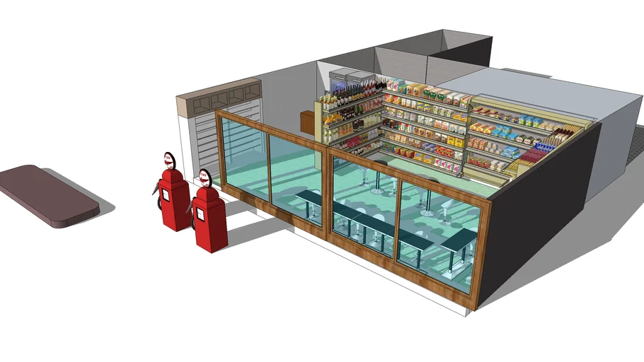 station service | 3D Warehouse