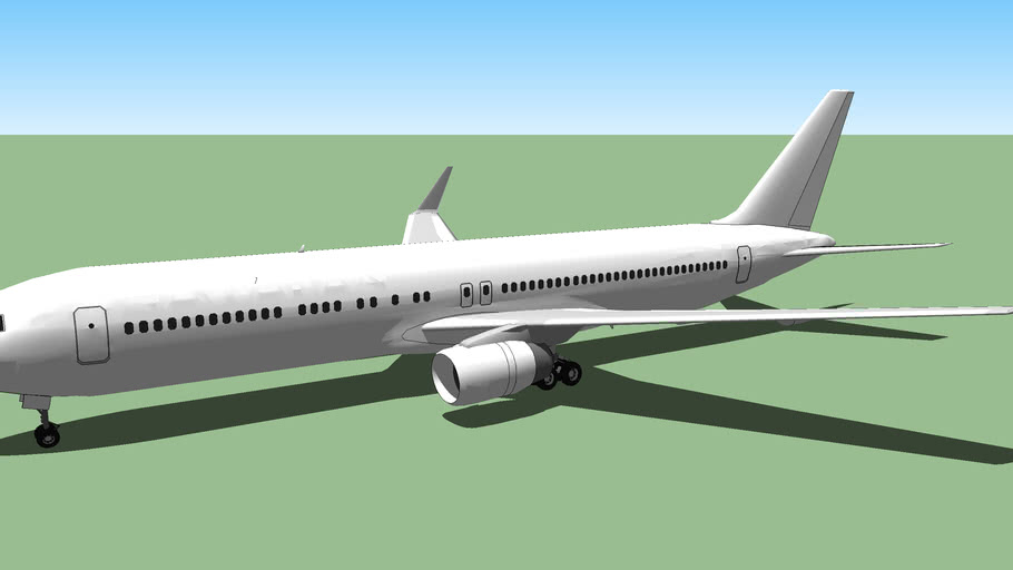 Template - Boeing 767-300W. | 3D Warehouse