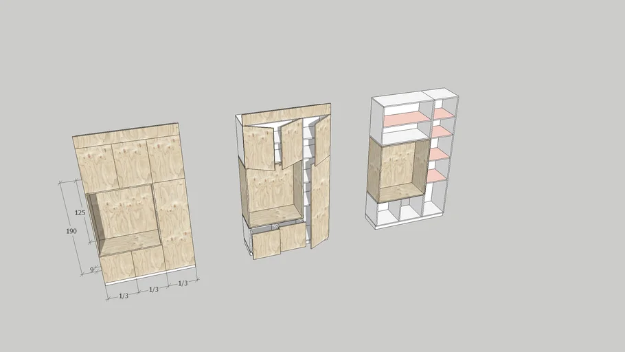 PTA-VESTIAIRE | 3D Warehouse