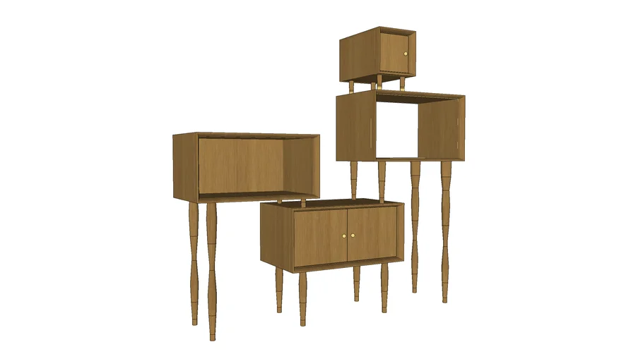 Estante Carioca - ST 19 | 3D Warehouse