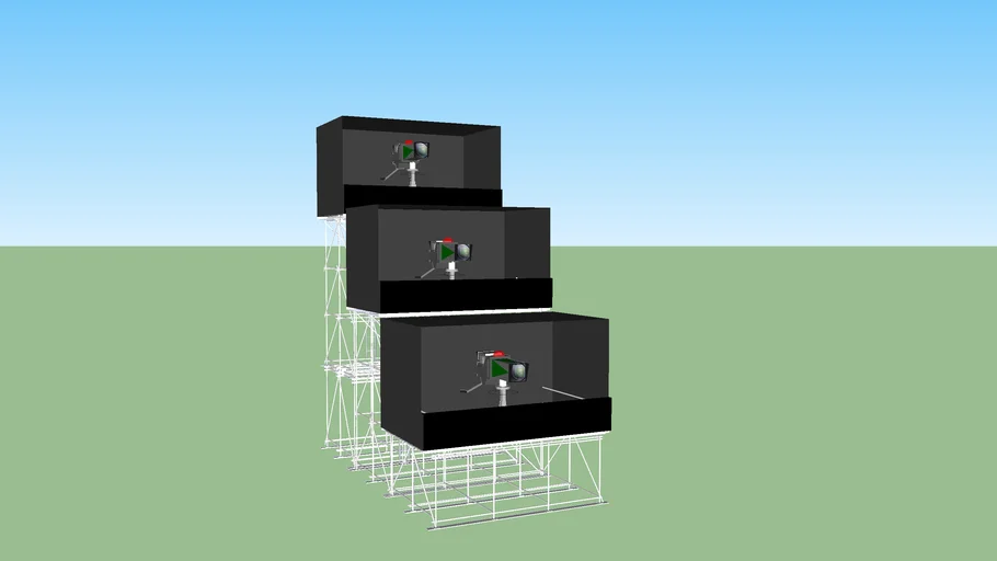 Aintree Racecourse Setup Cameras | 3D Warehouse