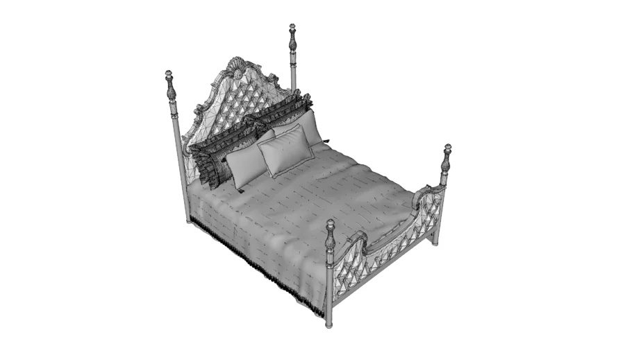 Classic Bed | 3D Warehouse