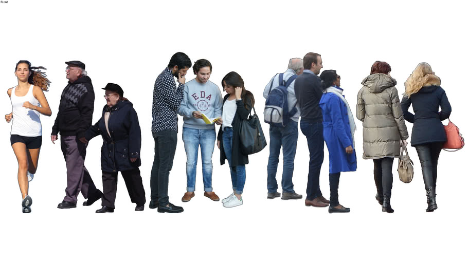 2d People | 3D Warehouse