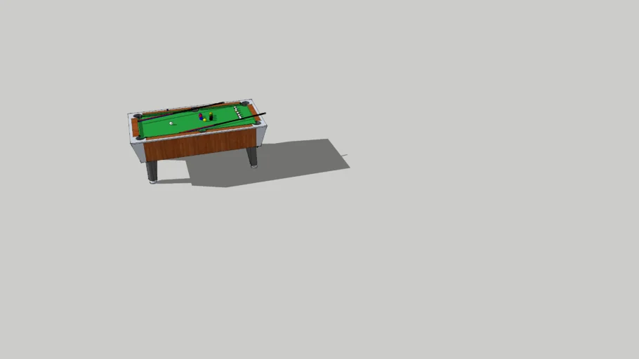 Pool Table | 3D Warehouse