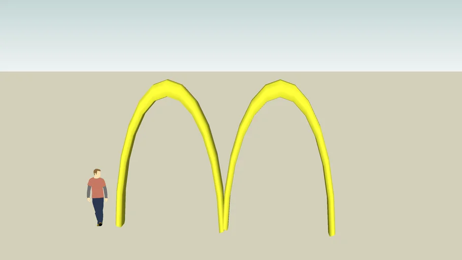 M sign | 3D Warehouse