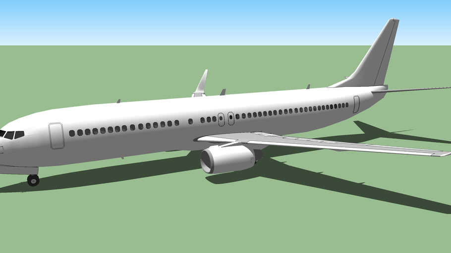 Template - Boeing 737-800W. | 3D Warehouse