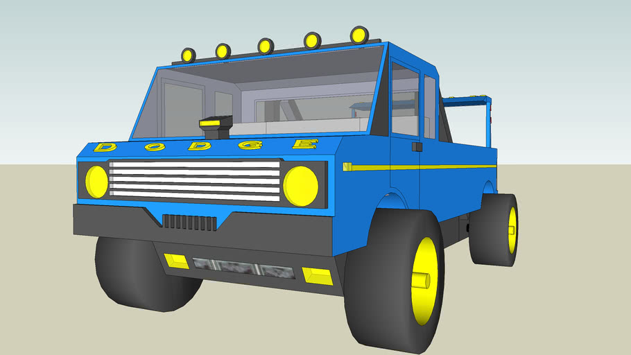 dodge monster truck | 3D Warehouse
