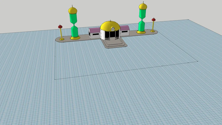 Hyperbolic time chamber | 3D Warehouse