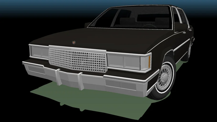 1988 Cadillac Sedan Deville | 3D Warehouse