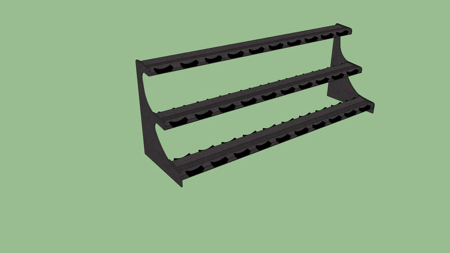 Dumbbell DB rack | 3D Warehouse