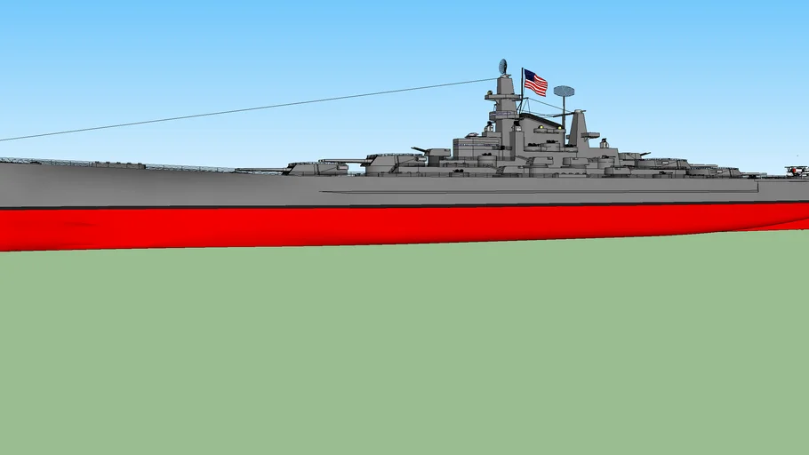 Super Battleship USS Arizona | 3D Warehouse