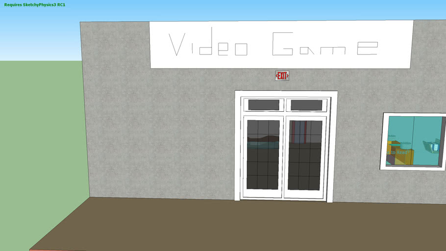 Video Game Store! | 3D Warehouse