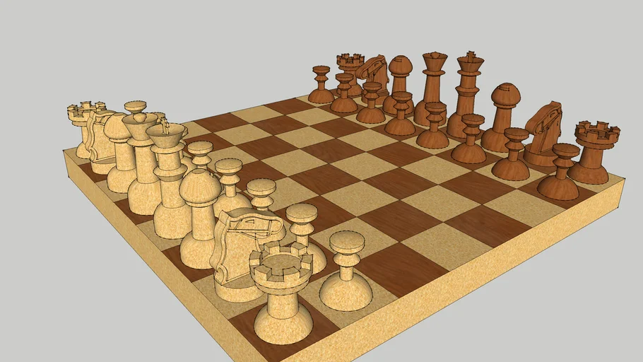 chess set | 3D Warehouse