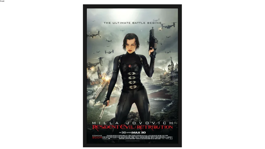 Resident Evil: Retribution Poster | 3D Warehouse