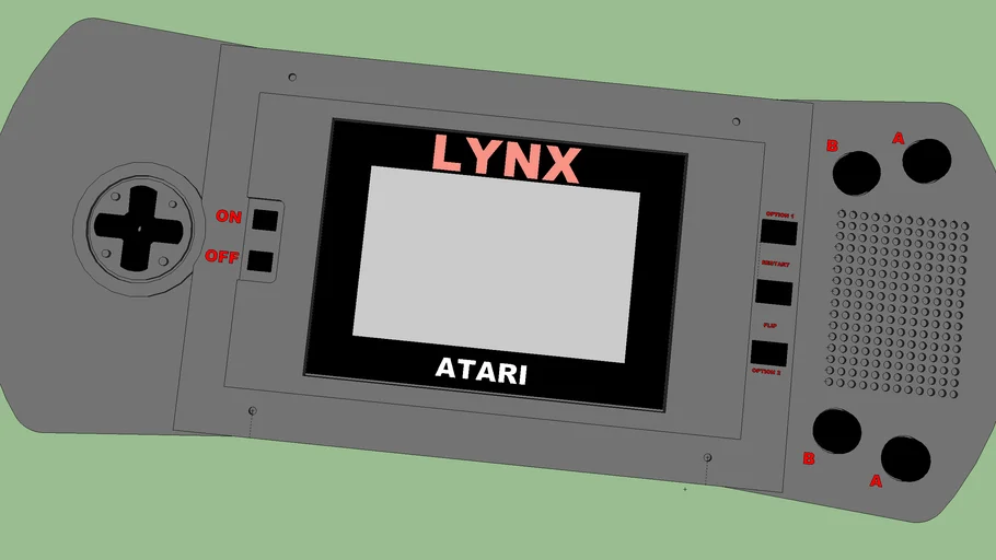 Atari Lynx | 3D Warehouse