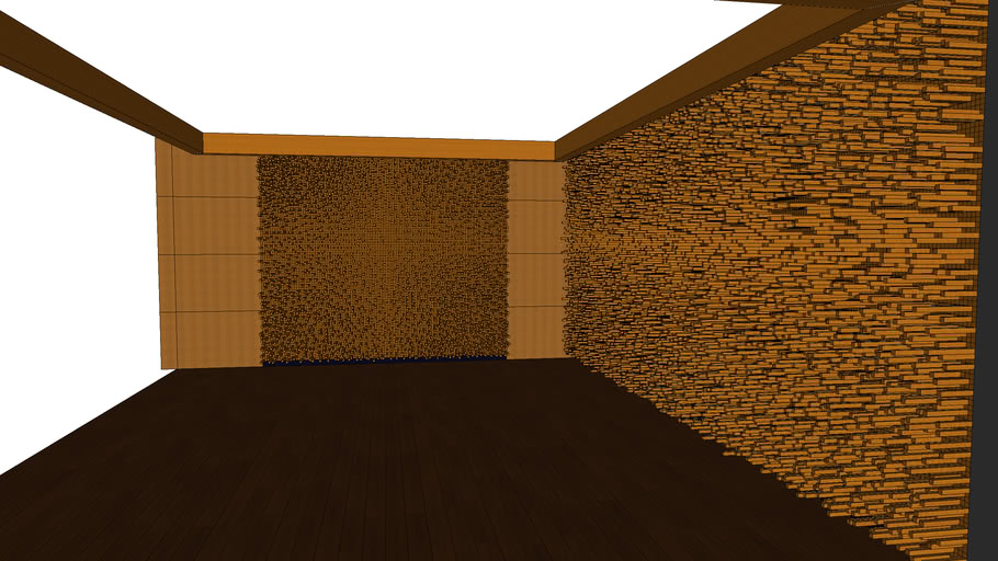 Studio/Music Room - Wall Portion | 3D Warehouse