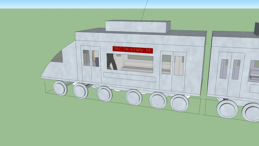 Trolley Rail cars | 3D Warehouse